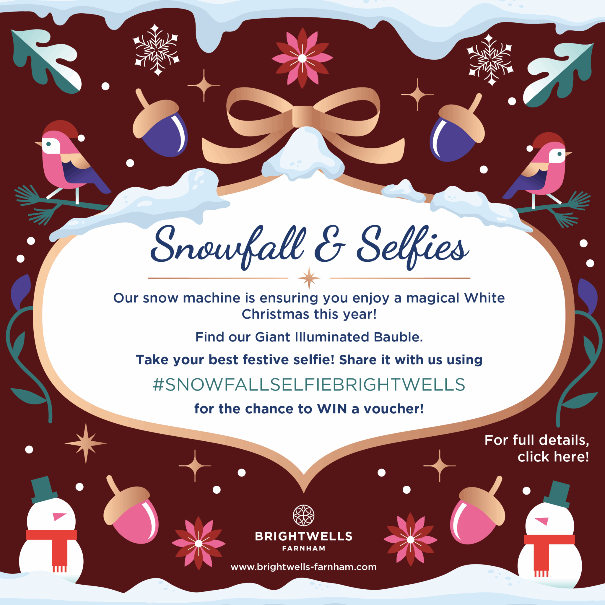 Guaranteed White Christmas! - Brightwells, Farnham